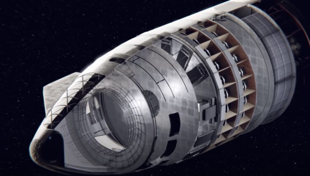 Animation of Interior of SpaceX Starship and Rapid Prototyping ...