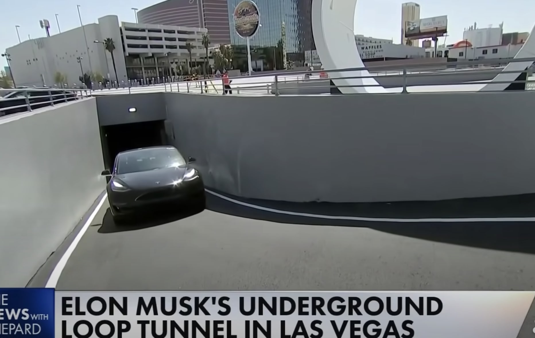 Tesla Cars in Boring Company Las Vegas Loop System | NextBigFuture.com