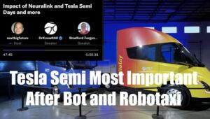 Twitter Space - Semi Most Important Tesla Product After Bot and ...