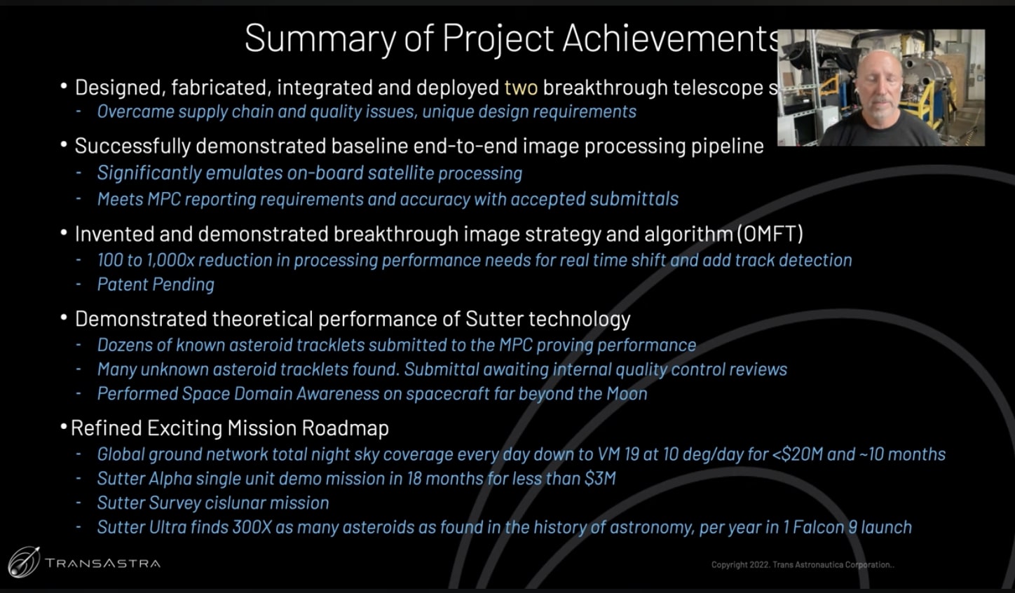 Breakthrough for Finding Asteroids and Tracking Space Debris | NextBigFuture.com