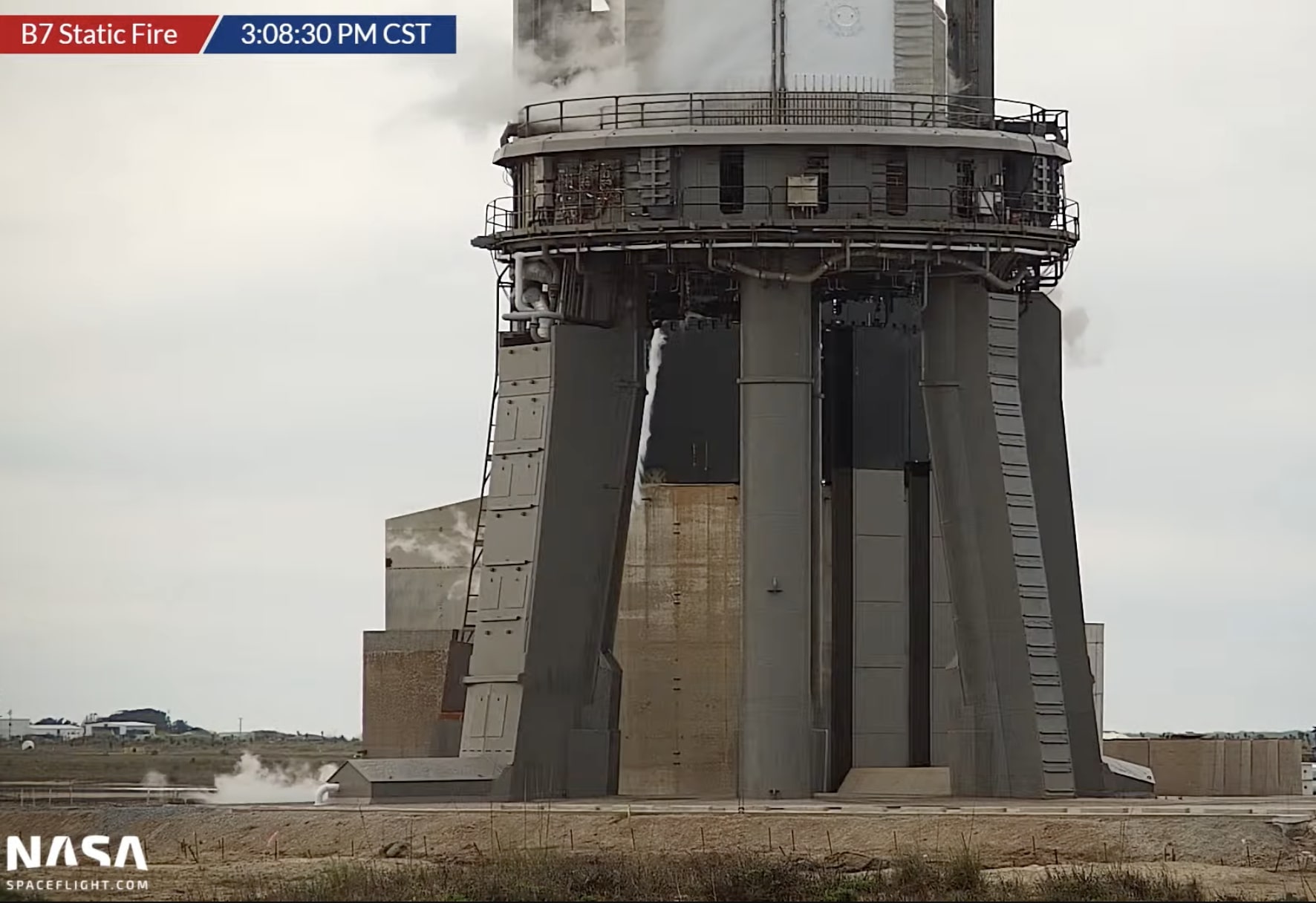 SpaceX Booster Static Fire #SpaceX #StaticFire | NextBigFuture.com