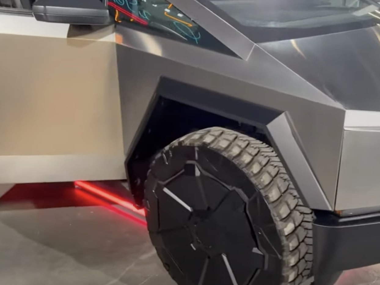 New Tesla Cybertruck Prototype at Investor Day Display $TSLA ...