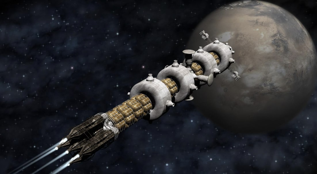 Giant Cyclers for Radiation Safe Earth to Mars Journeys | NextBigFuture.com