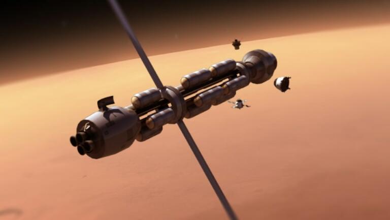 Giant Cyclers for Radiation Safe Earth to Mars Journeys | NextBigFuture.com