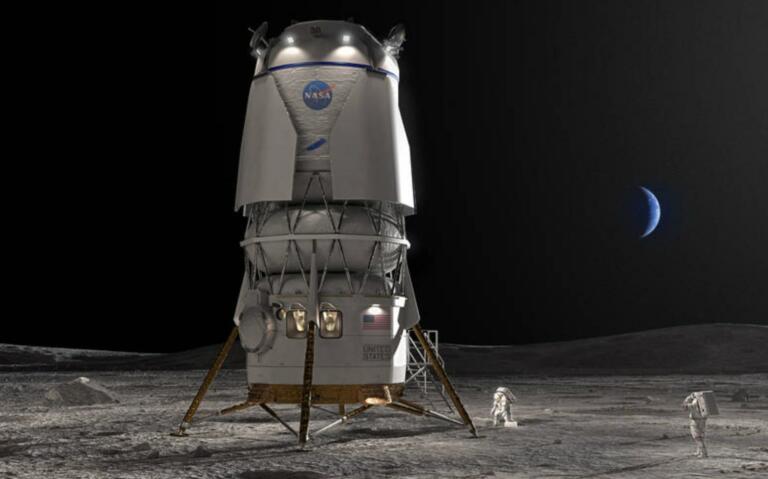 NASA Gives Blue Origin a $3.4 Billion Moon Human Landing System ...