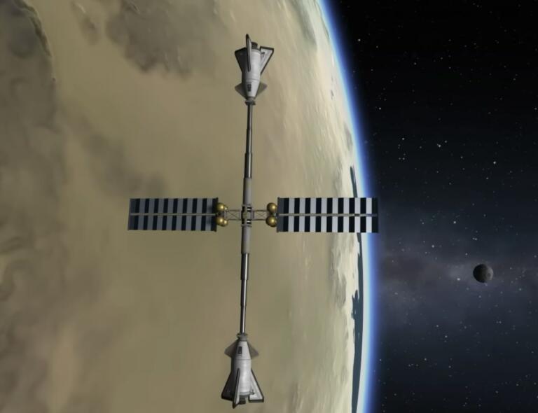 Balancing Rotating Space Stations Made With SpaceX Starships ...