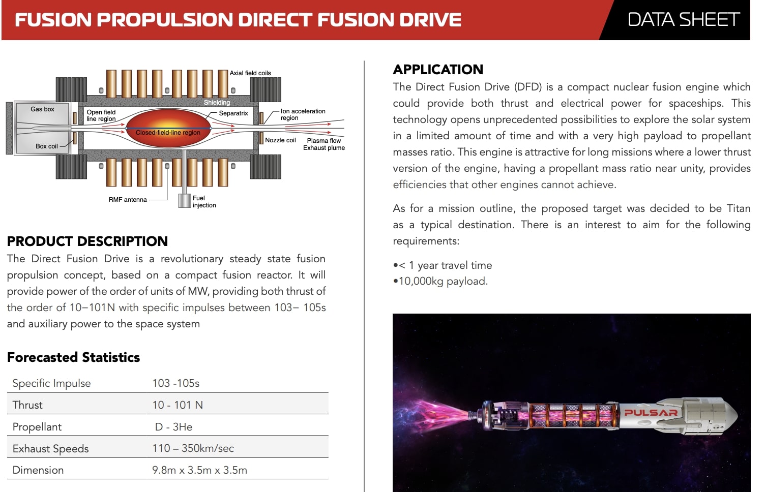 Pulsar Fusion Developing 2 Megawatt Direct Fusion Drive for 2027 ...