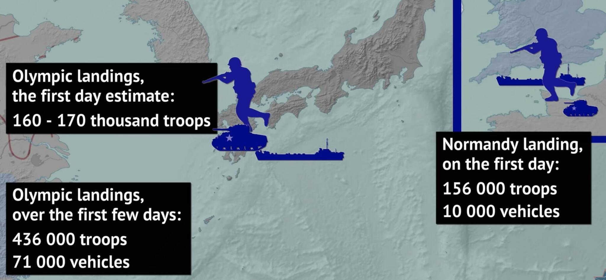 Actual World War 2 Deaths in 1945 and Deaths if Japan was Invaded ...