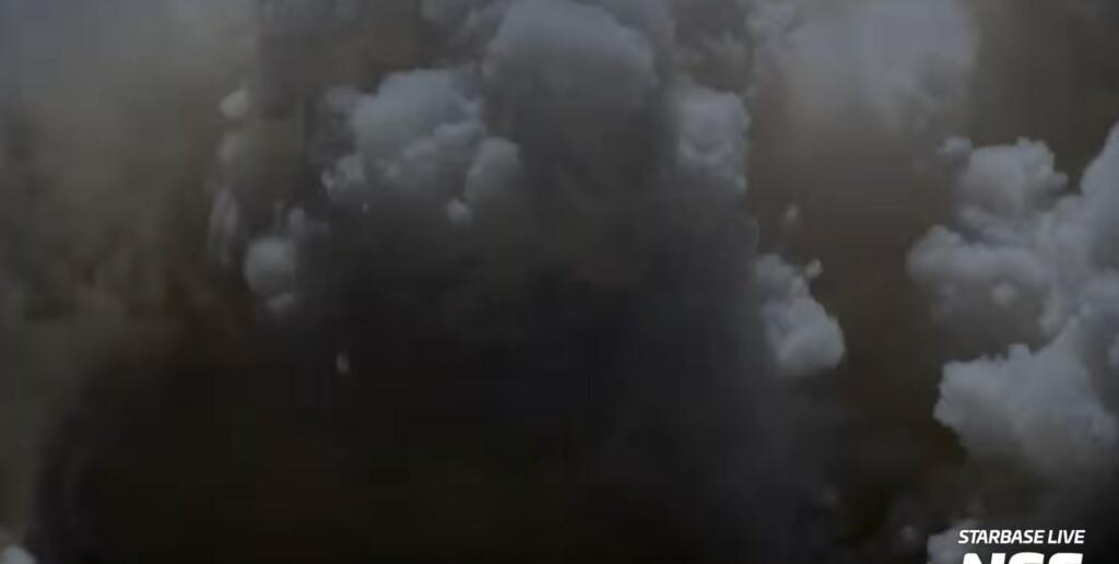 Successful SpaceX Booster 9 Static Fire With Water Deluge Protection ...