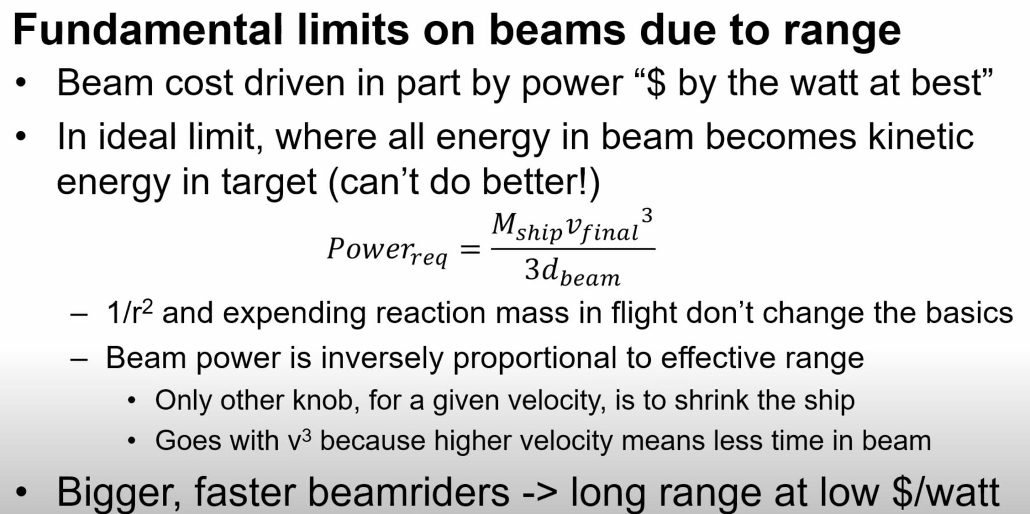 Toward 100,000 Times More Efficient Gigawatt Interstellar Propulsion ...