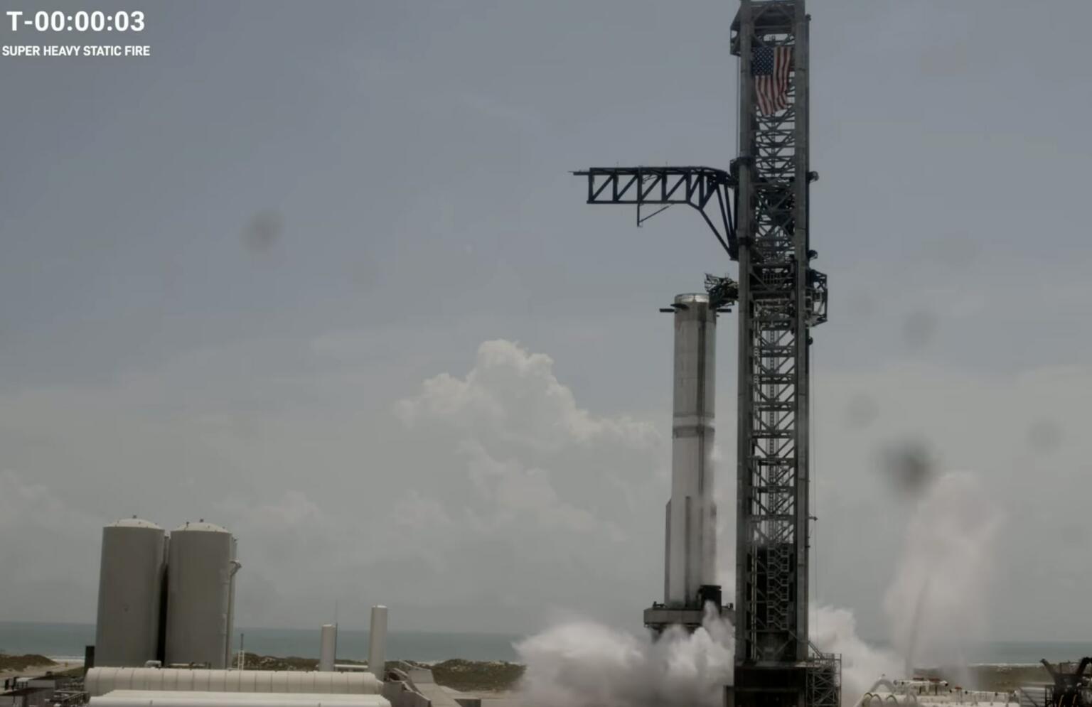 SpaceX Booster 9 Static Fire Success | NextBigFuture.com