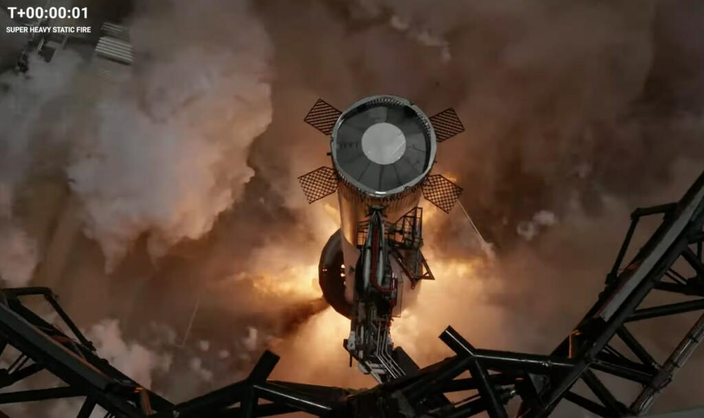 SpaceX Booster 9 Static Fire Success | NextBigFuture.com