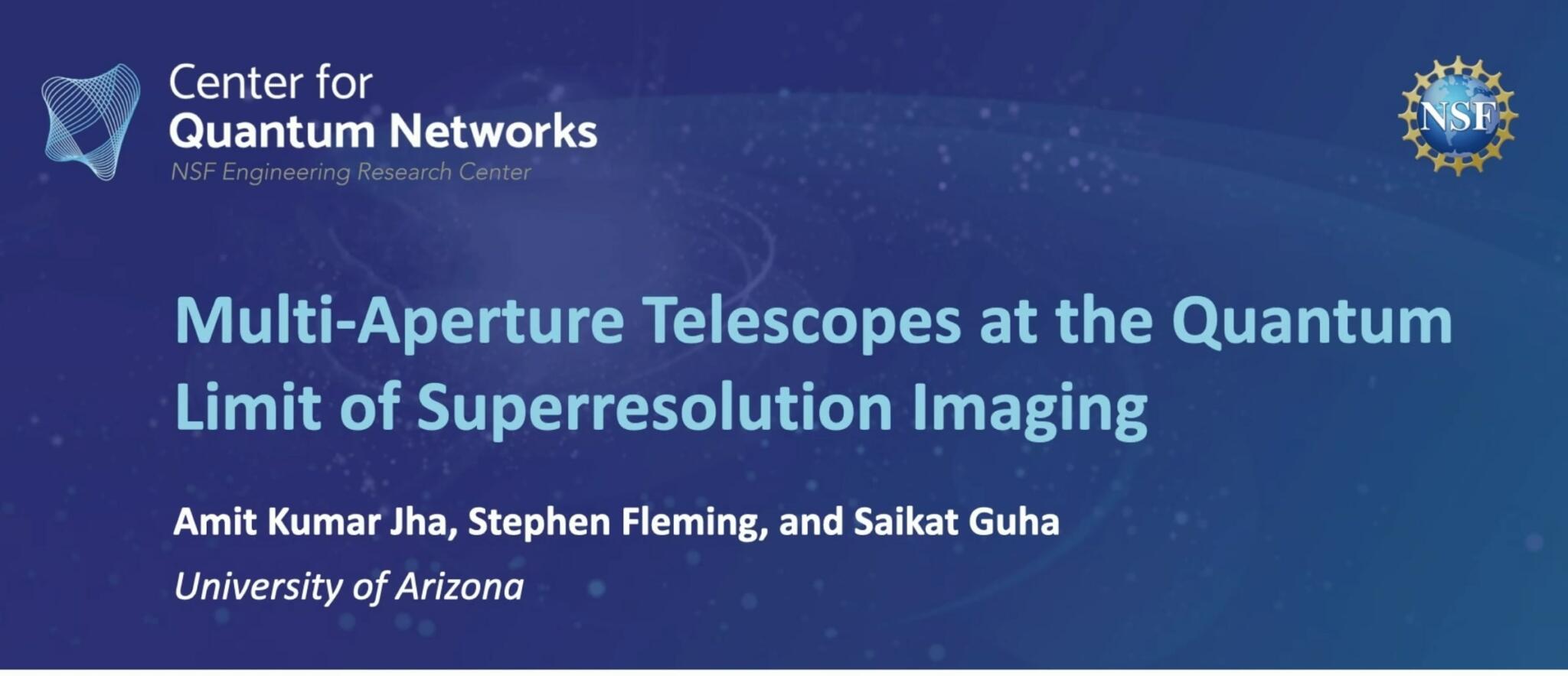 Constructing Telescopes that Avoid Resolution Limits for 100X Better ...