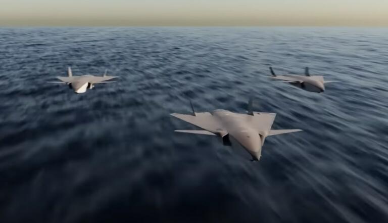 US Air Force Transformation With Superdrone Wingmen First Then Next Gen ...