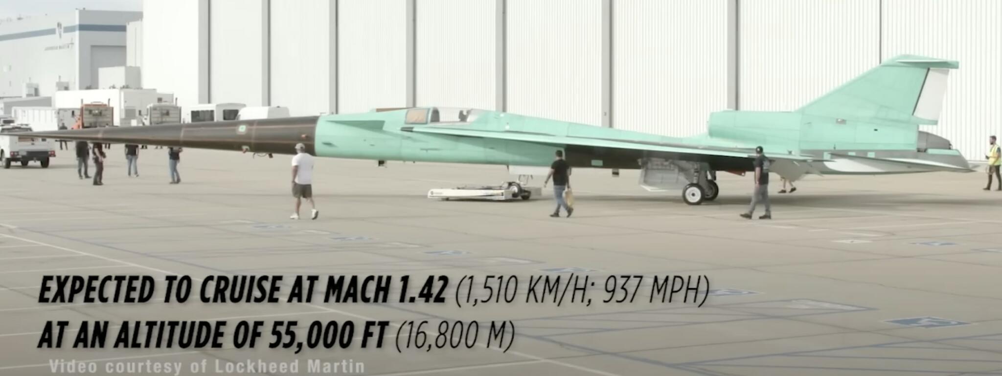 Lockheed Martin Experimental Supersonic X-59 With a Quiet Sonic Boom ...