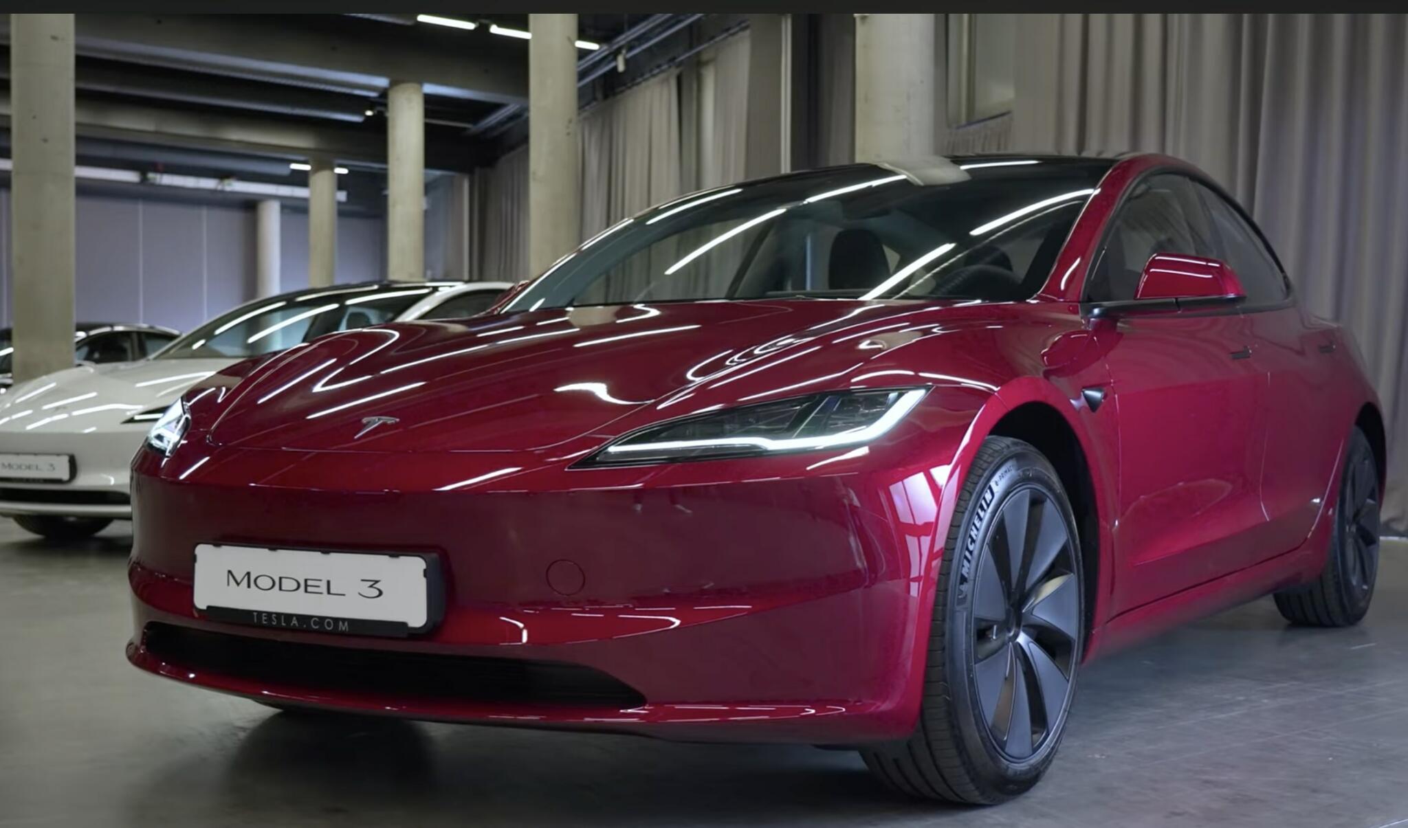 New Tesla Model 3 Revealed With Same Price, More Range and More Luxury ...