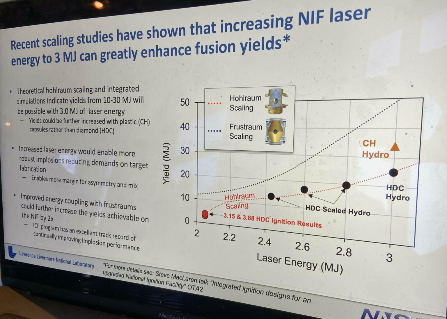 LLNL NIF Plans for Higher Laser Power and a Roadmap to Over 10X Fusion ...