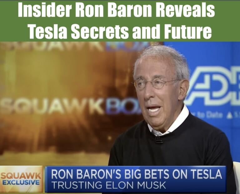Billionaire Insider Ron Baron Reveals Tesla Secrets and Tesla's Future ...