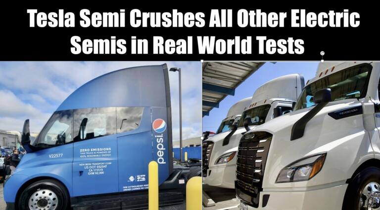 Pepsi Tesla Semi Truck Drives 1600 Miles Over Two Days in Real World ...
