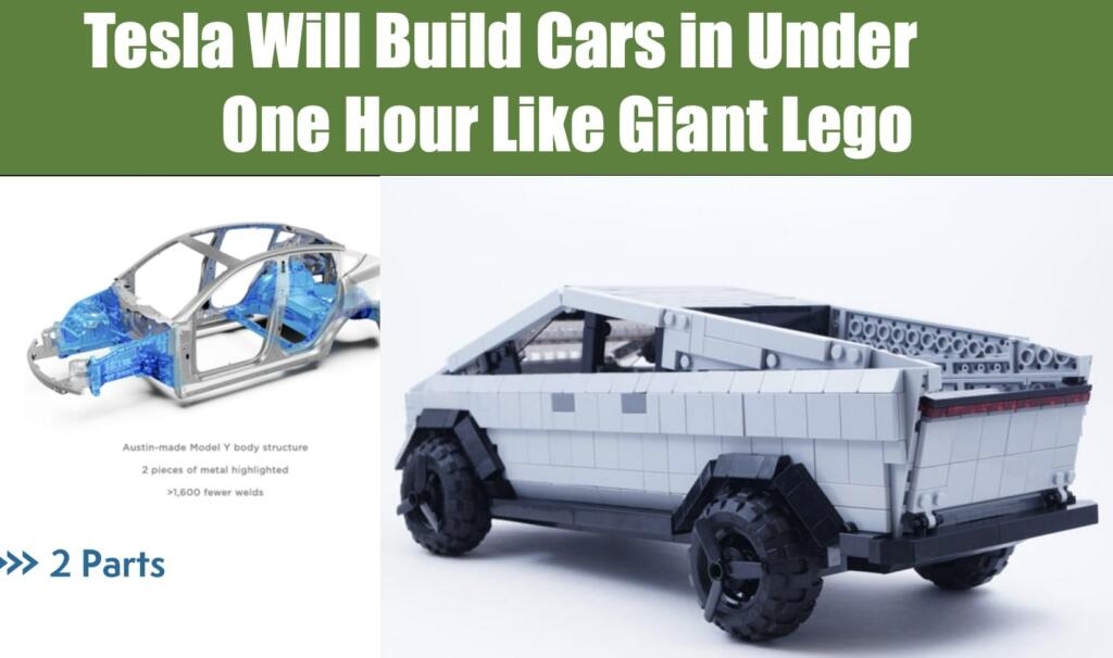 Tesla Will Build a Car in Less Than an Hour Like Giant Lego ...
