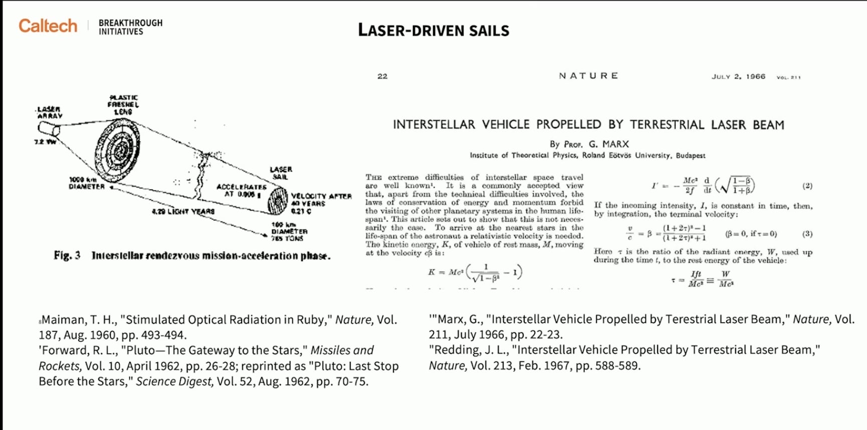 Vision of the Starshot Interstellar Lightsail Spacecraft ...