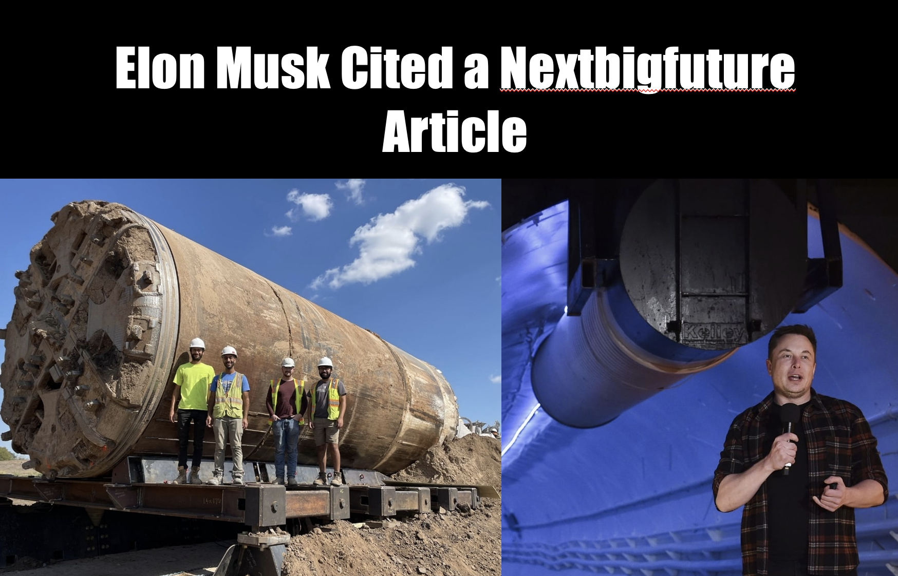 My Video About Boring Company, SpaceX and Elon Musk Reading ...