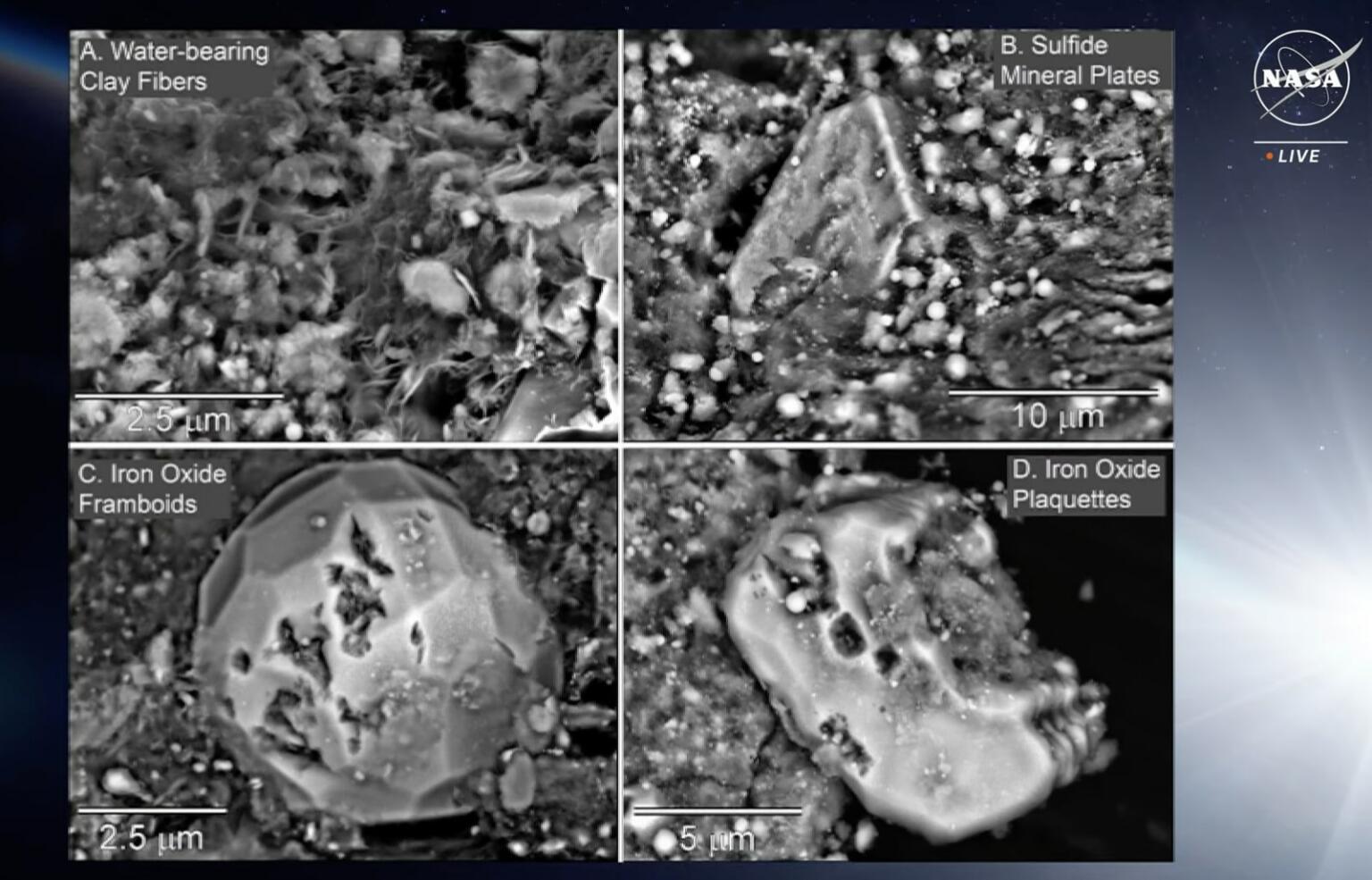 NASA Bennu Asteroid Sample Has Organic Material and Abundant Water ...