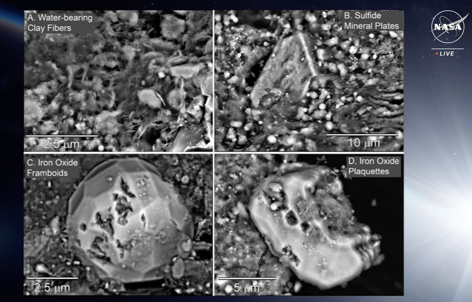NASA Bennu Asteroid Sample Has Organic Material and Abundant Water ...