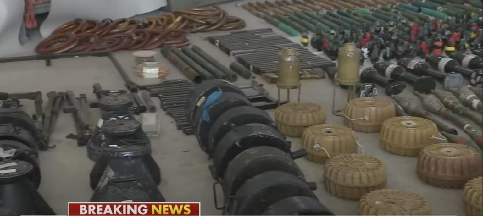 Iranian and Domestic Gaza Explosives, Bombs, Missiles and Drones ...