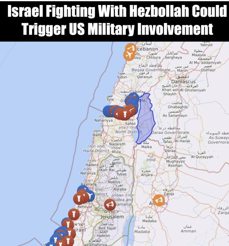 Israel Fighting on With Hezbollah Could Trigger US Military Involvement ...