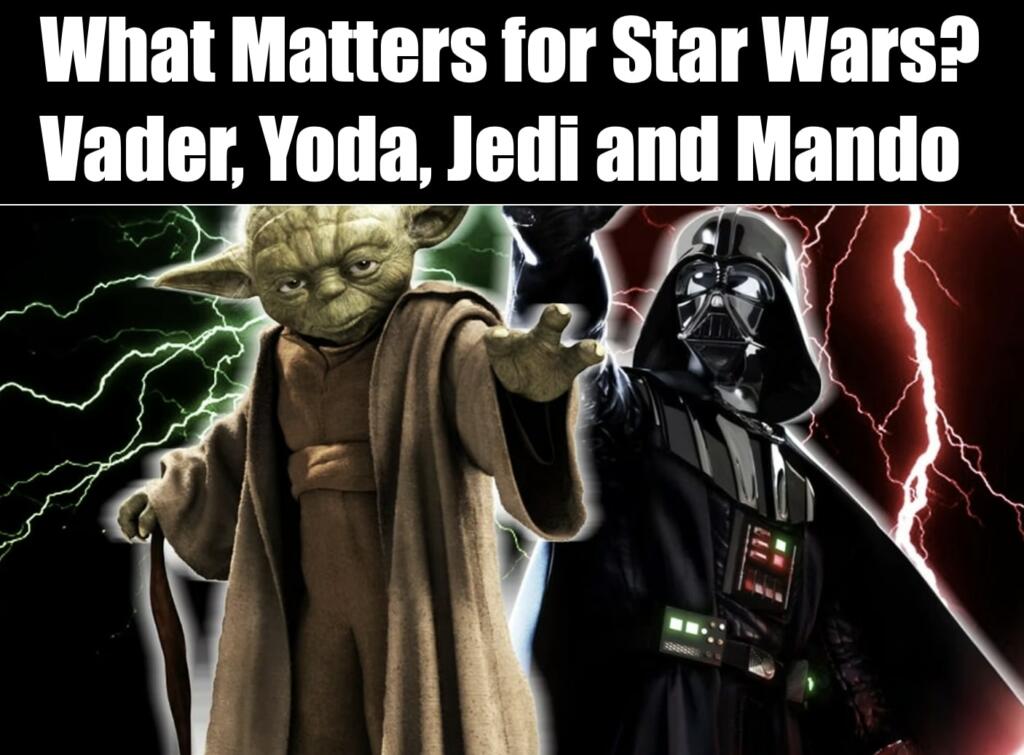 Google Trends Shows Vader, Yoda, Jedi and Mandalorian Is What Matters ...
