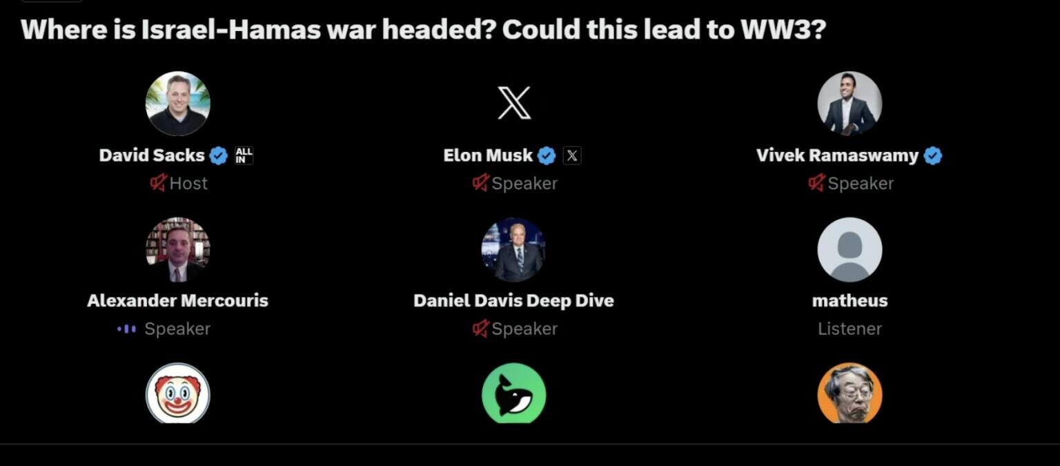 Elon Musk, Vivek Ramaswamy and David Sacks Talk World War 3 ...