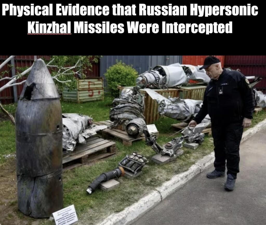 Photographic Evidence of Ukraine Intercepted Kinzhal Hypersonic ...