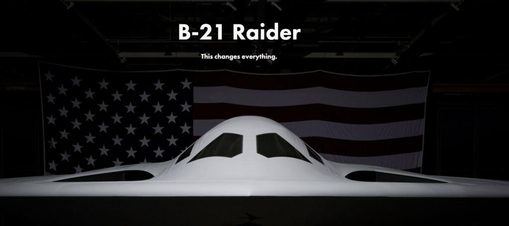 First Leaked Photo of the Secret Backend of the B-21 Stealth Bomber ...