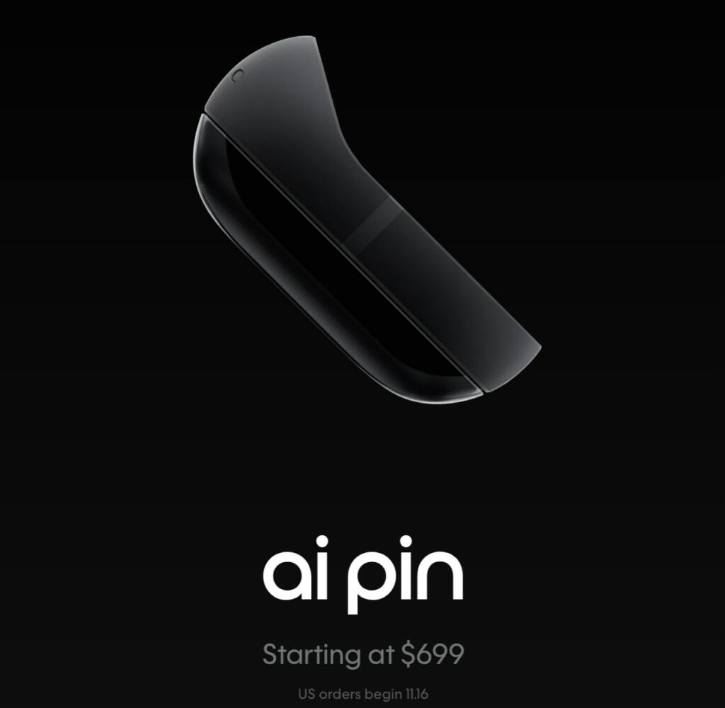 Humane AI Pin Tries to Replace Apple iPhones | NextBigFuture.com