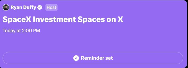 SpaceX Twitter Space | NextBigFuture.com