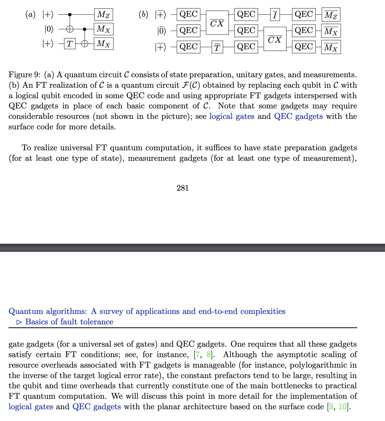 A survey of Quantum Algorithm Applications and End-to-end Complexities ...