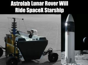 Astrolab Semiautonomous Lunar Rover Targets 2026 Ride on SpaceX ...