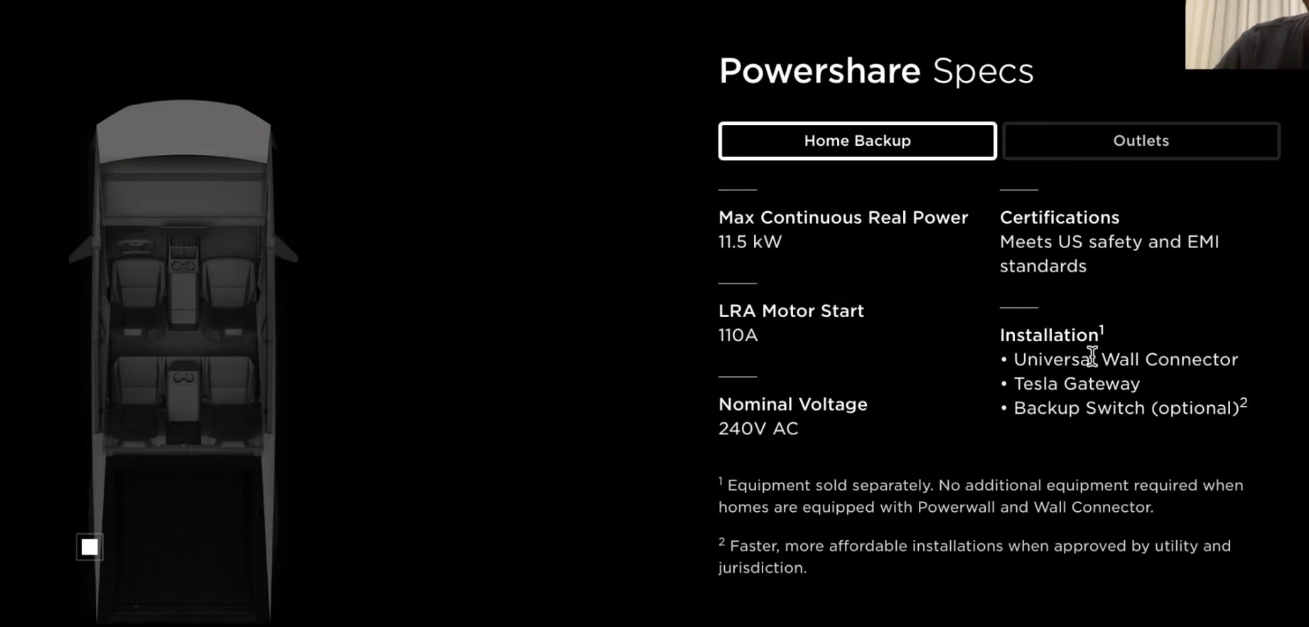 Tesla Powersharing Cybertruck Can Power Other EVs and Each Cybertruck ...