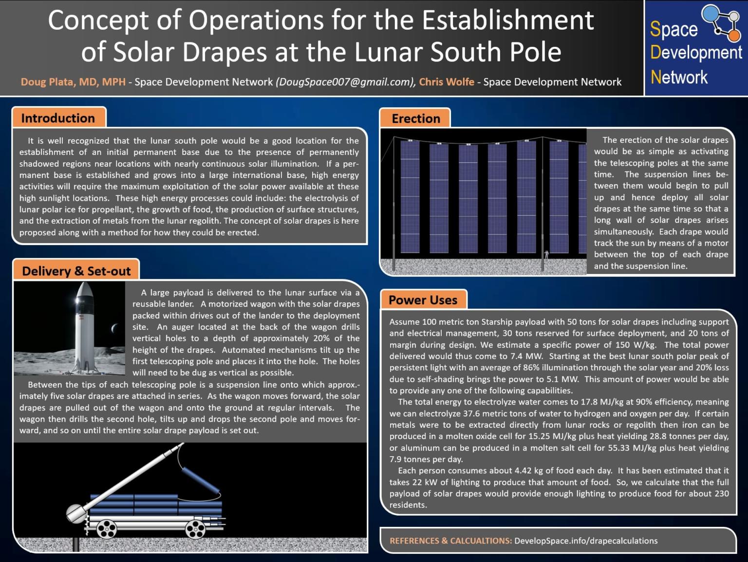 Rendering of SpaceX Lunar Starship Design With Large Solar Panels ...