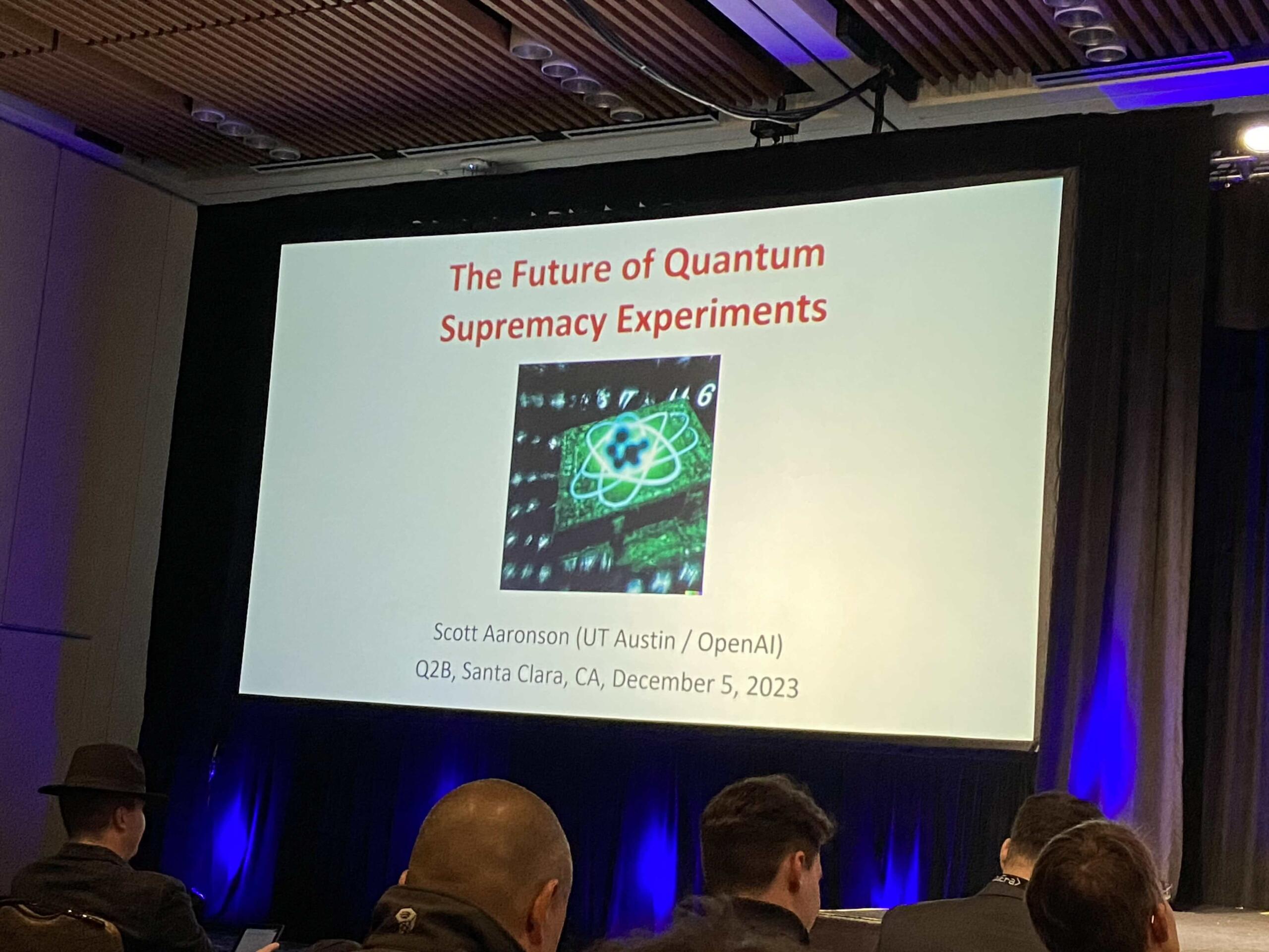 Quantum Supremacy Keynote at Q2B Conference 2023 | NextBigFuture.com