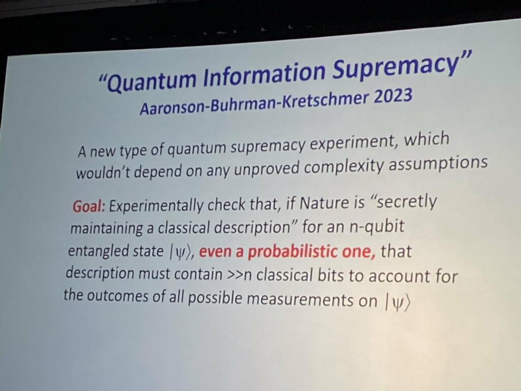 Quantum Supremacy Keynote at Q2B Conference 2023 | NextBigFuture.com