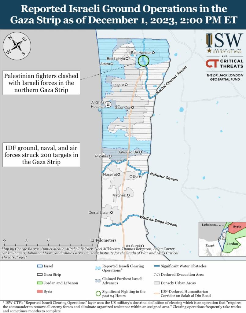 Gaza Military Update Dec 2, 2023 - Israel Pre-Attack Evacuation ...