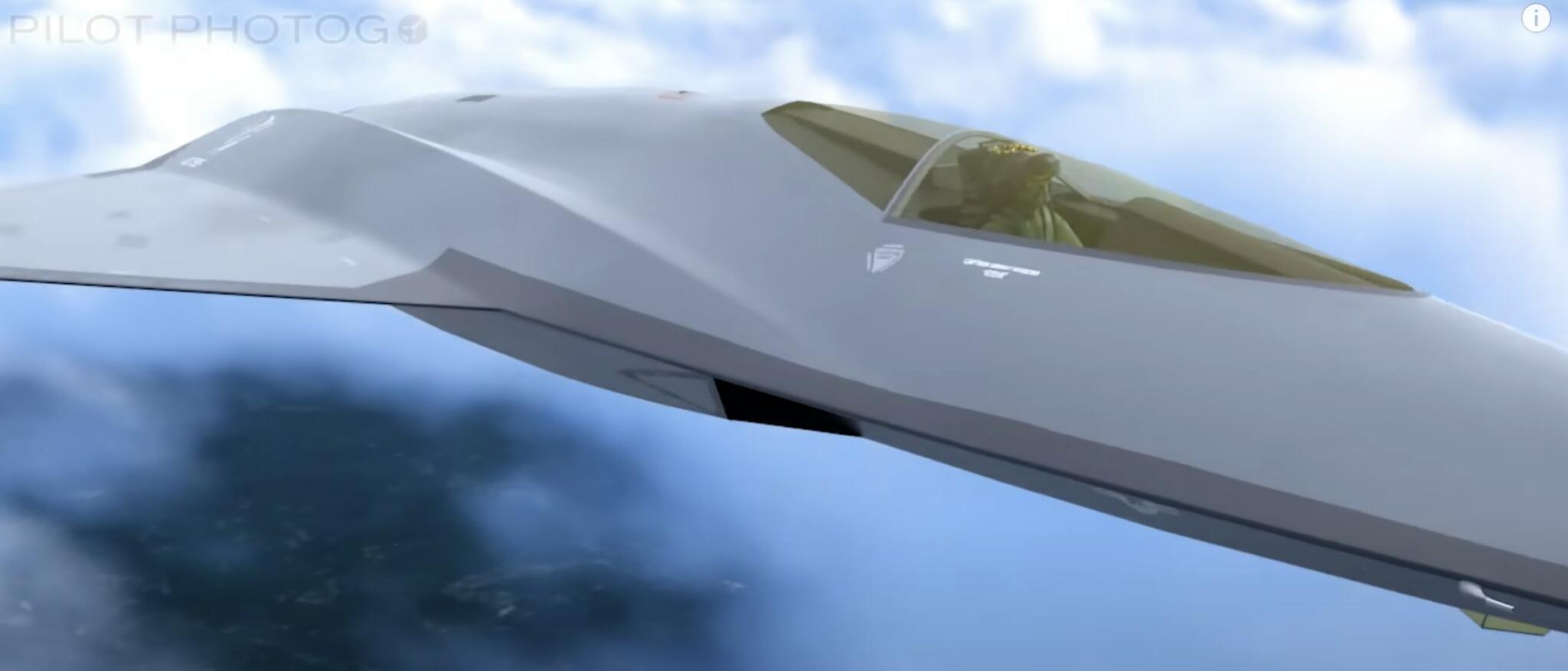 Lockheed NGAD Fighter in a 3D Computer Model | NextBigFuture.com