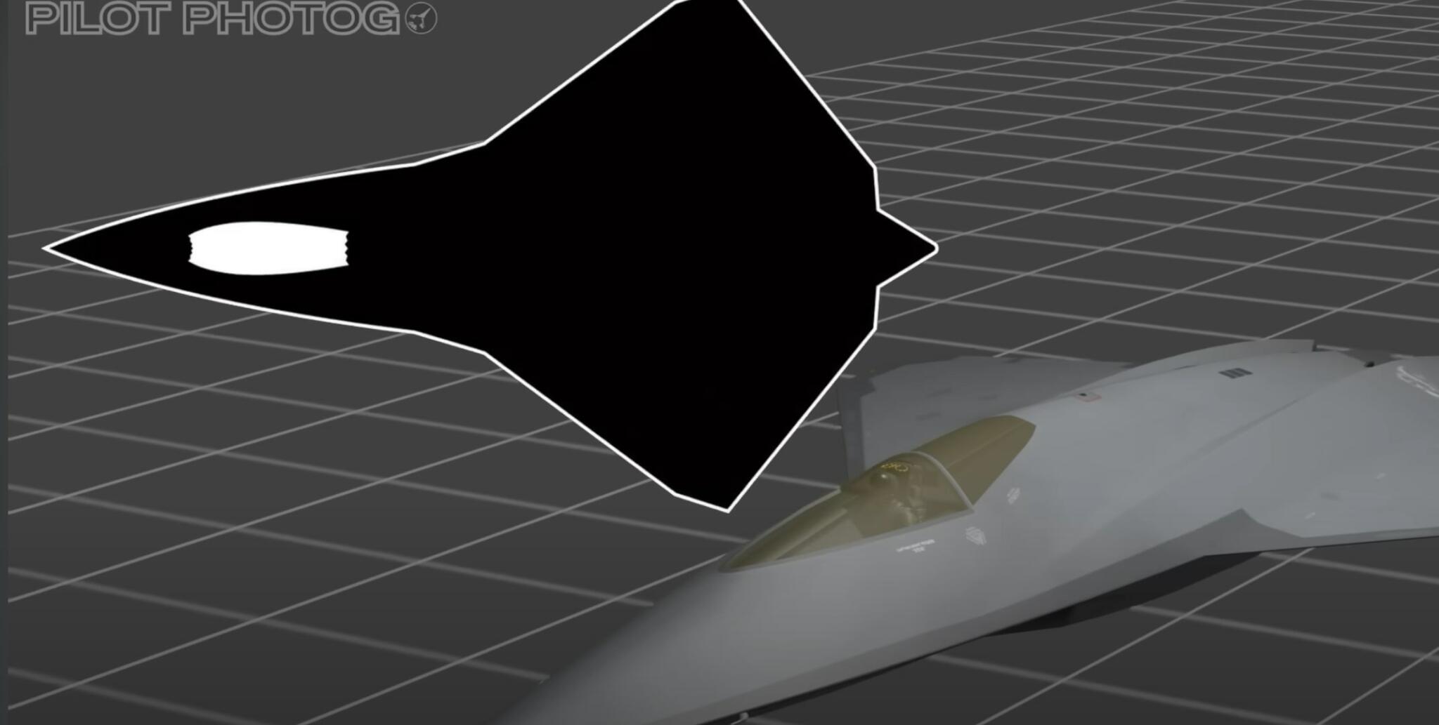 Lockheed NGAD Fighter in a 3D Computer Model | NextBigFuture.com