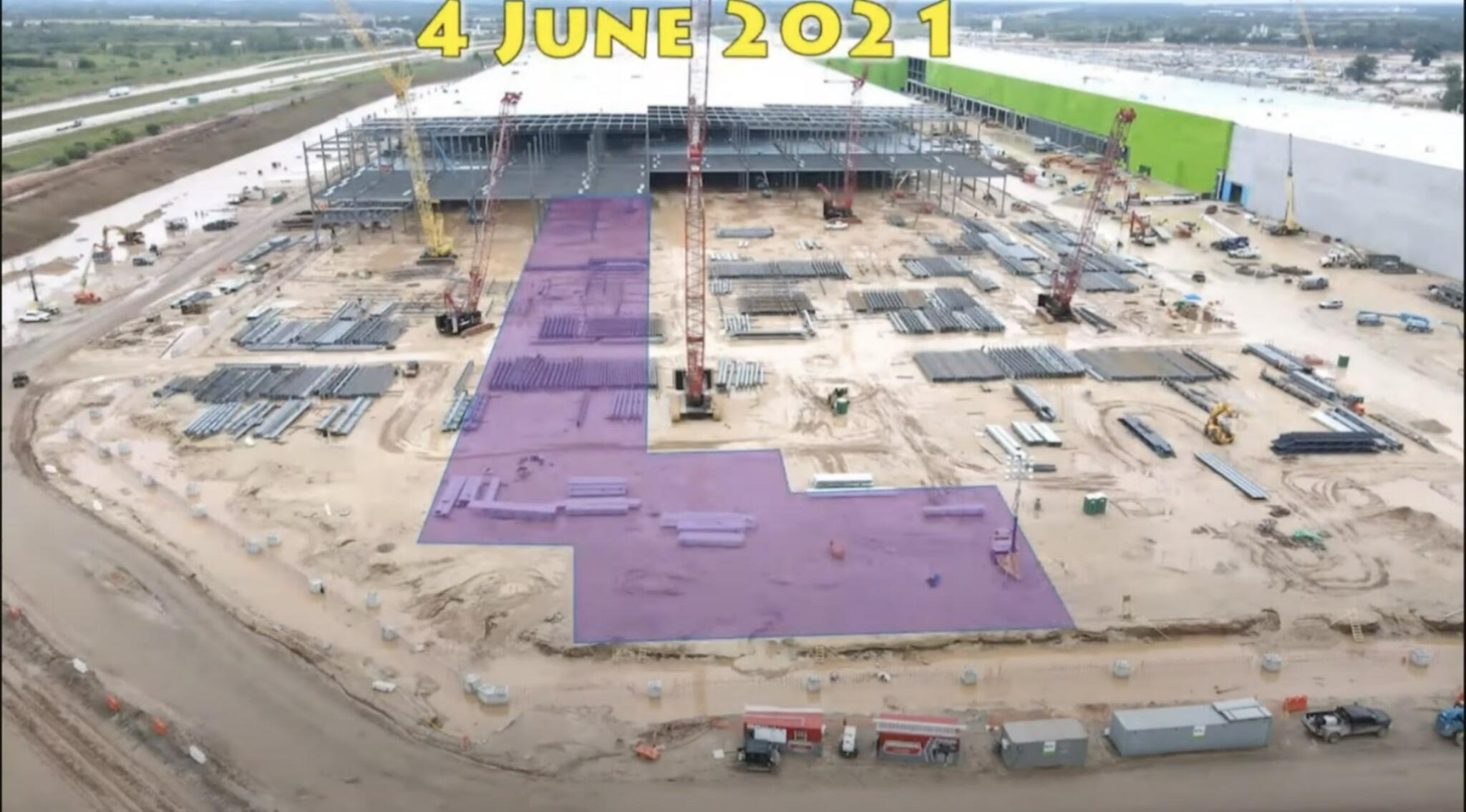 Drone Evidence for Tesla Next Generation Car Assembly Line in Texas ...