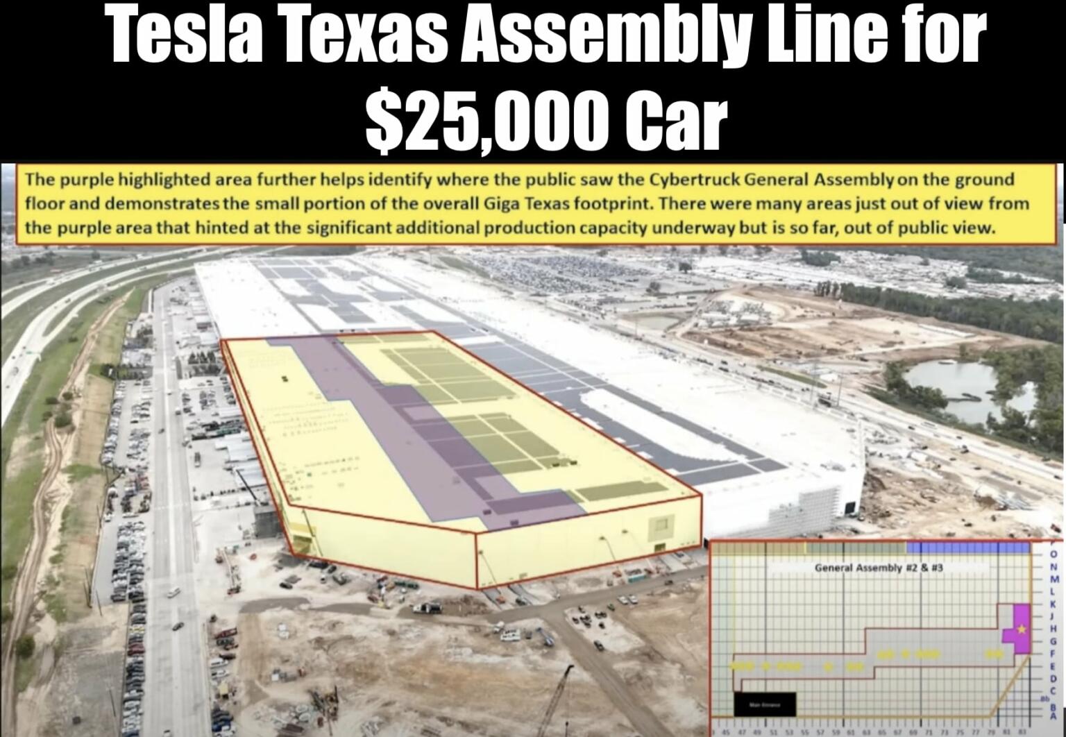 Drone Evidence for Tesla Next Generation Car Assembly Line in Texas ...