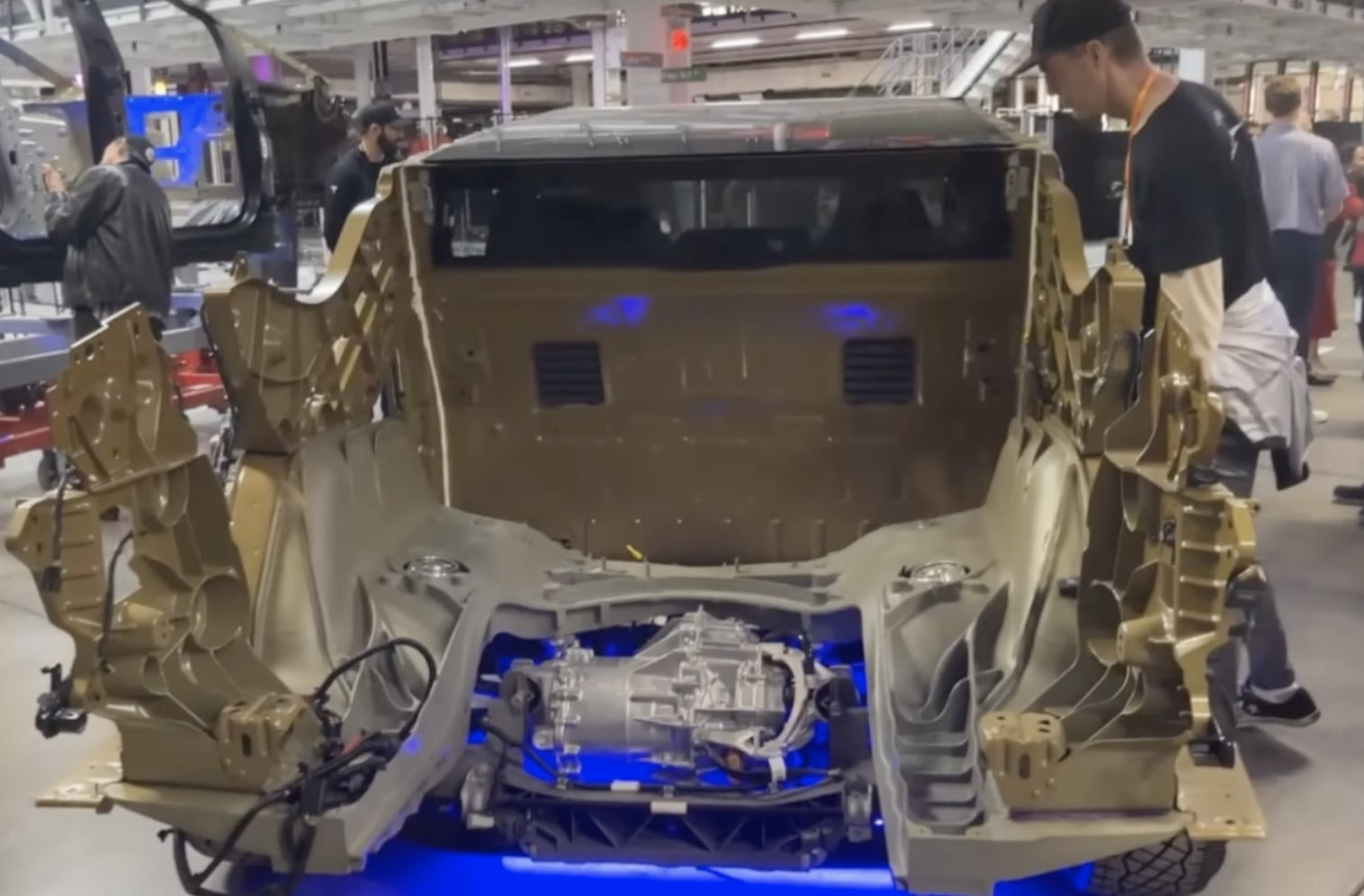 Tesla Cybertruck Stainless Steel Shell and Truck Bed Are Just Five ...