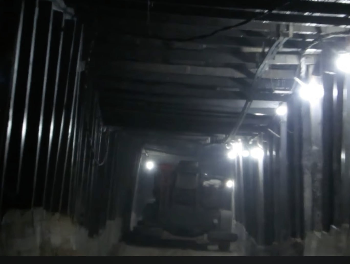 Gaza 2.5 Mile Terror Tunnel With Heavy Machines Captured by Israel ...