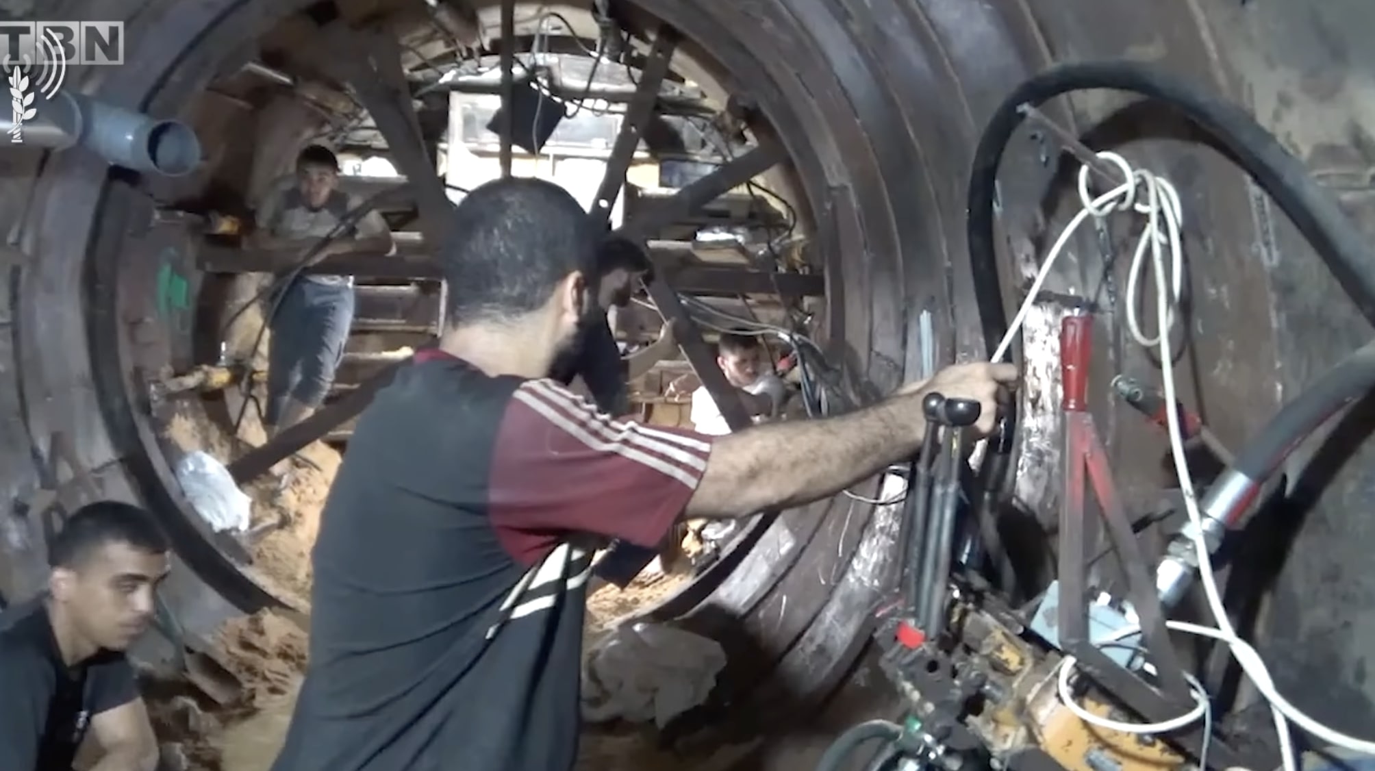 Gaza 2.5 Mile Terror Tunnel With Heavy Machines Captured by Israel ...